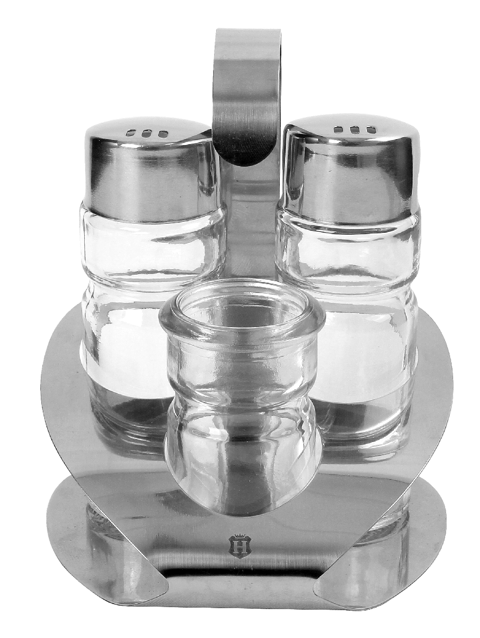 METRO Professional Set di saliera e pepiera , acciaio inox / vetro, 9 x ...