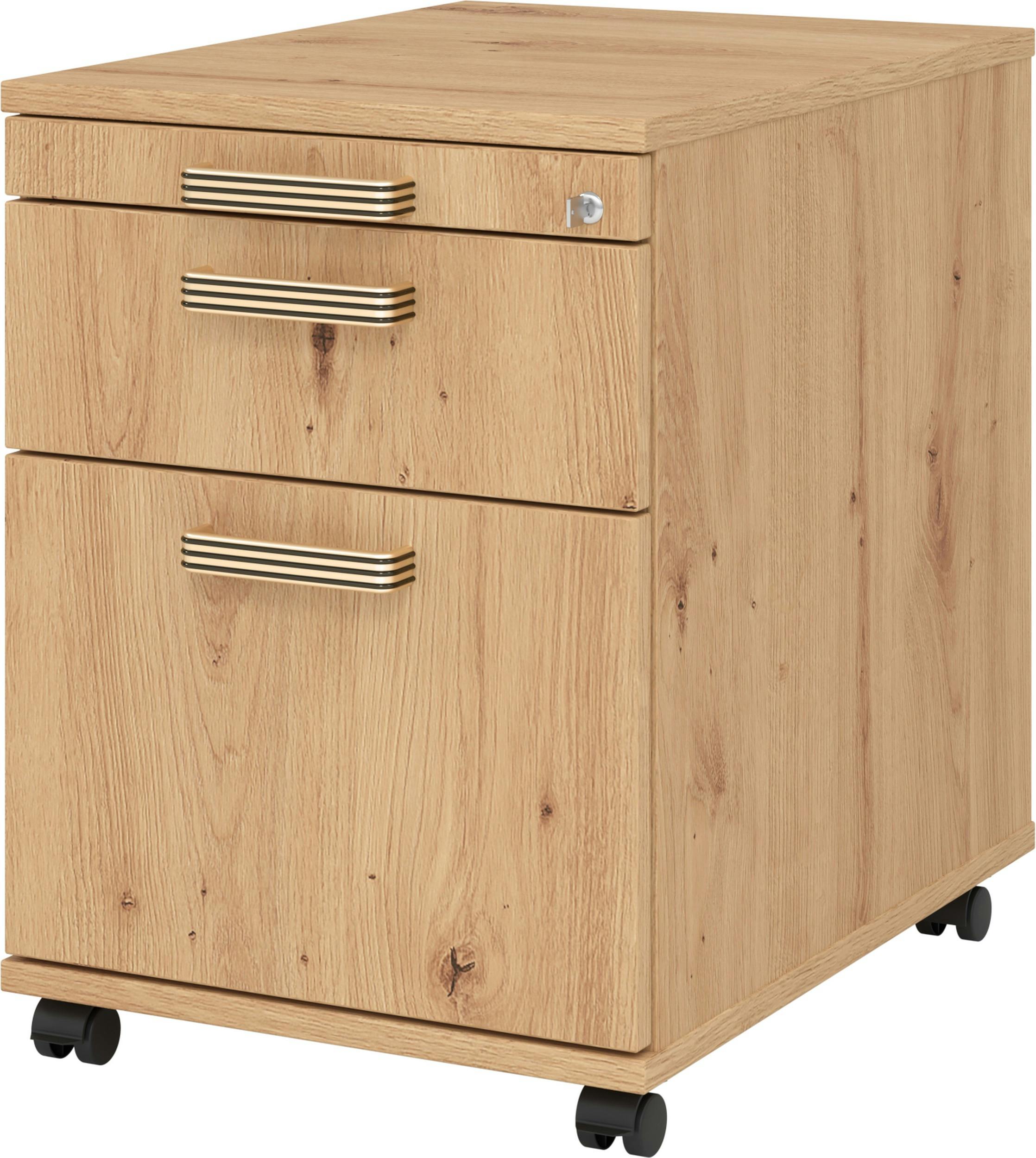 bümö Rollcontainer mit Hängeregistratur, Container abschließbar aus ...