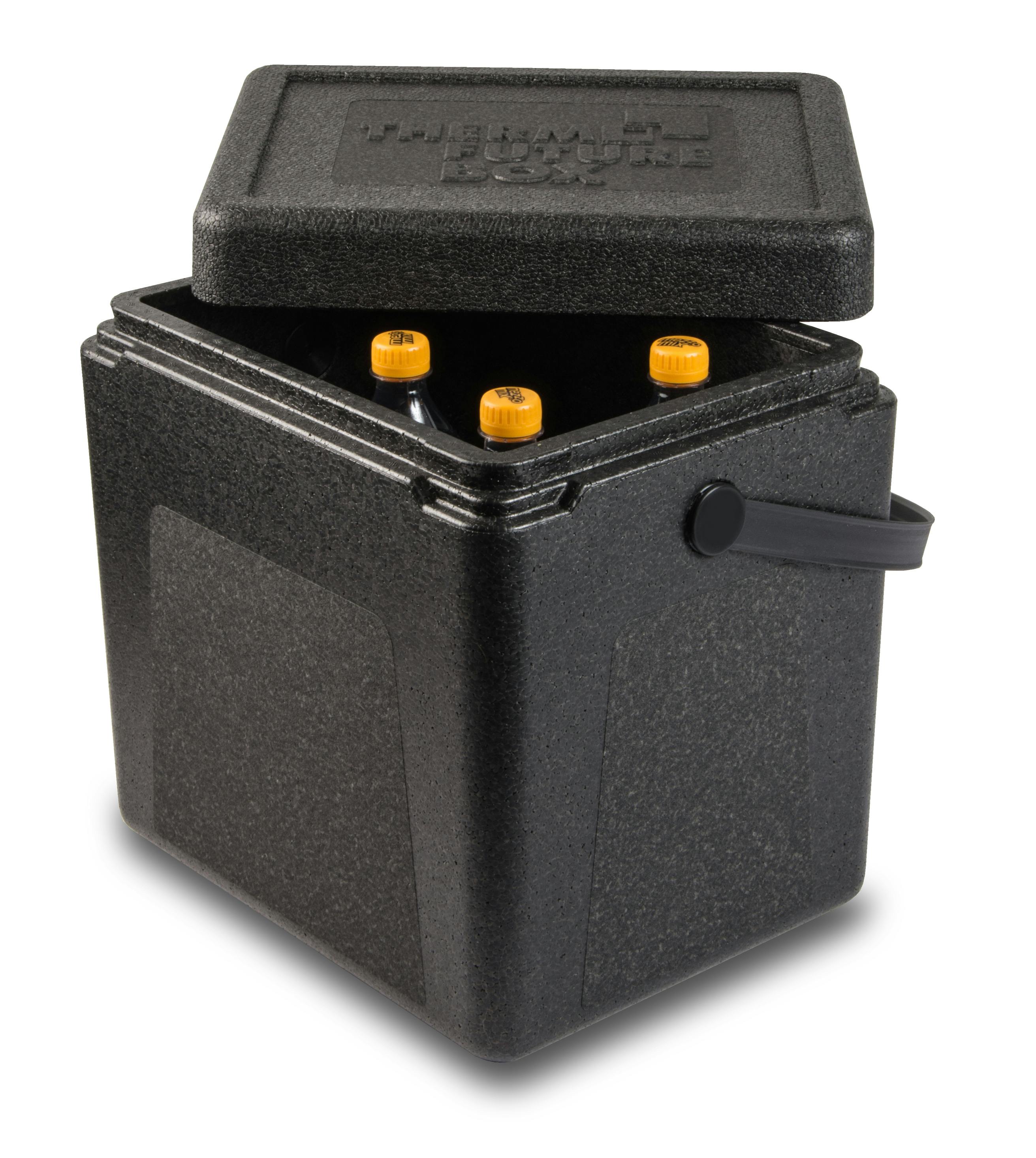 EPP Thermobox mit Einhand-Trageriemen, Toplader, GN 1/4, Nutzinhalt 20 ...