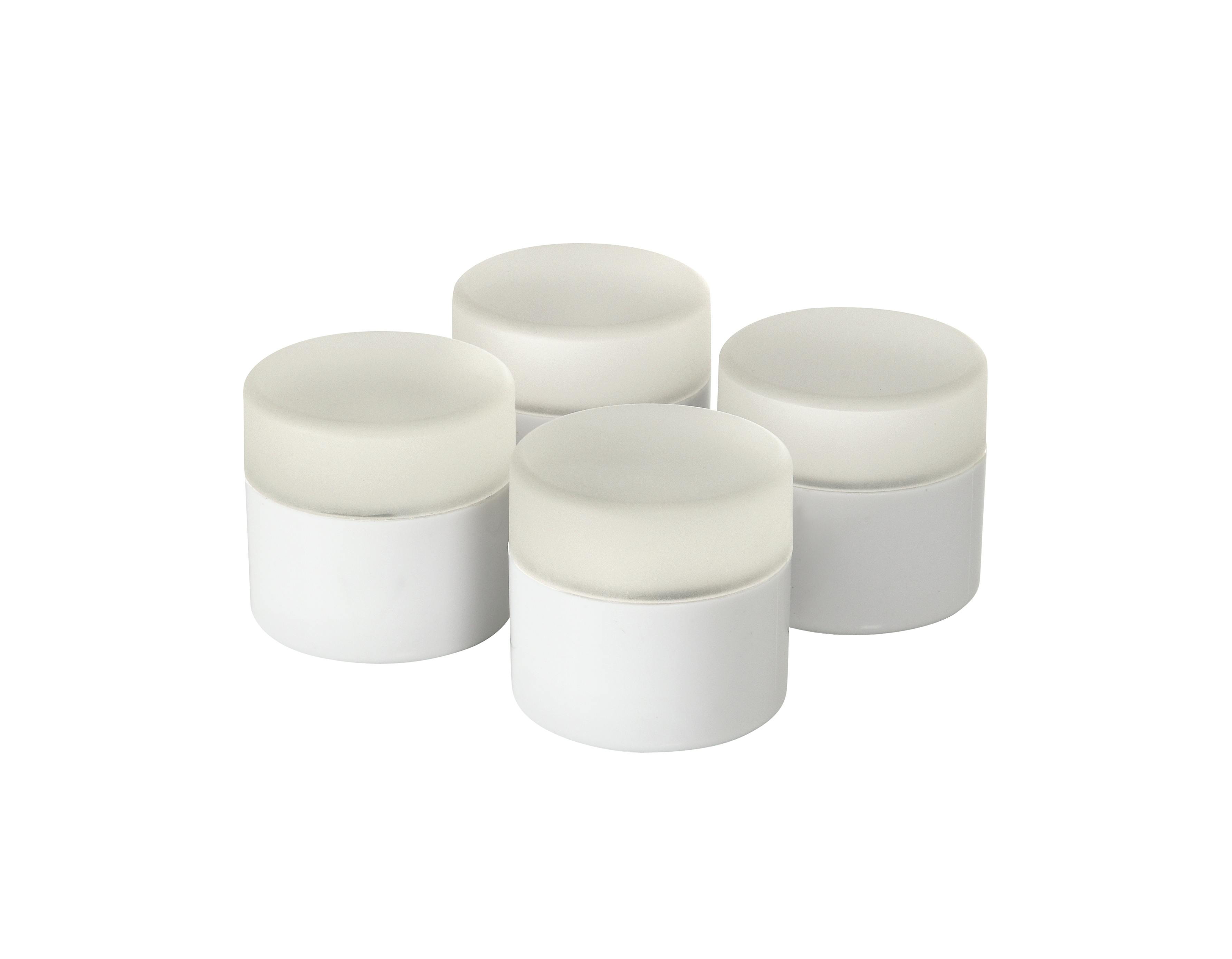 Duni LED Mini Lamp, wiederaufladbar, 4er Set Ersatzlampen 48 x Ø 50 mm ...