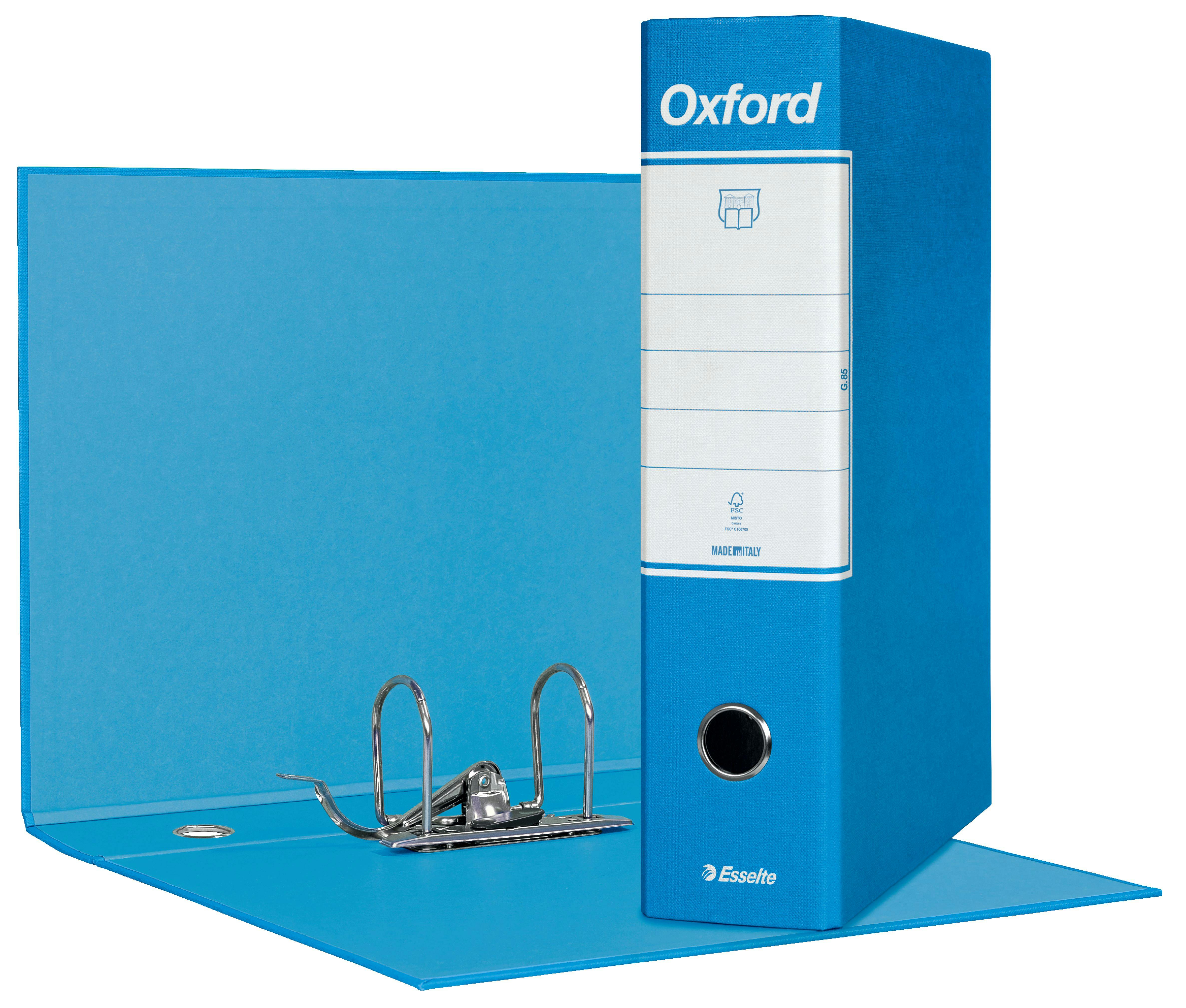 Esselte G85 OXFORD Raccoglitore con Meccanismo N.1 in Formato ...