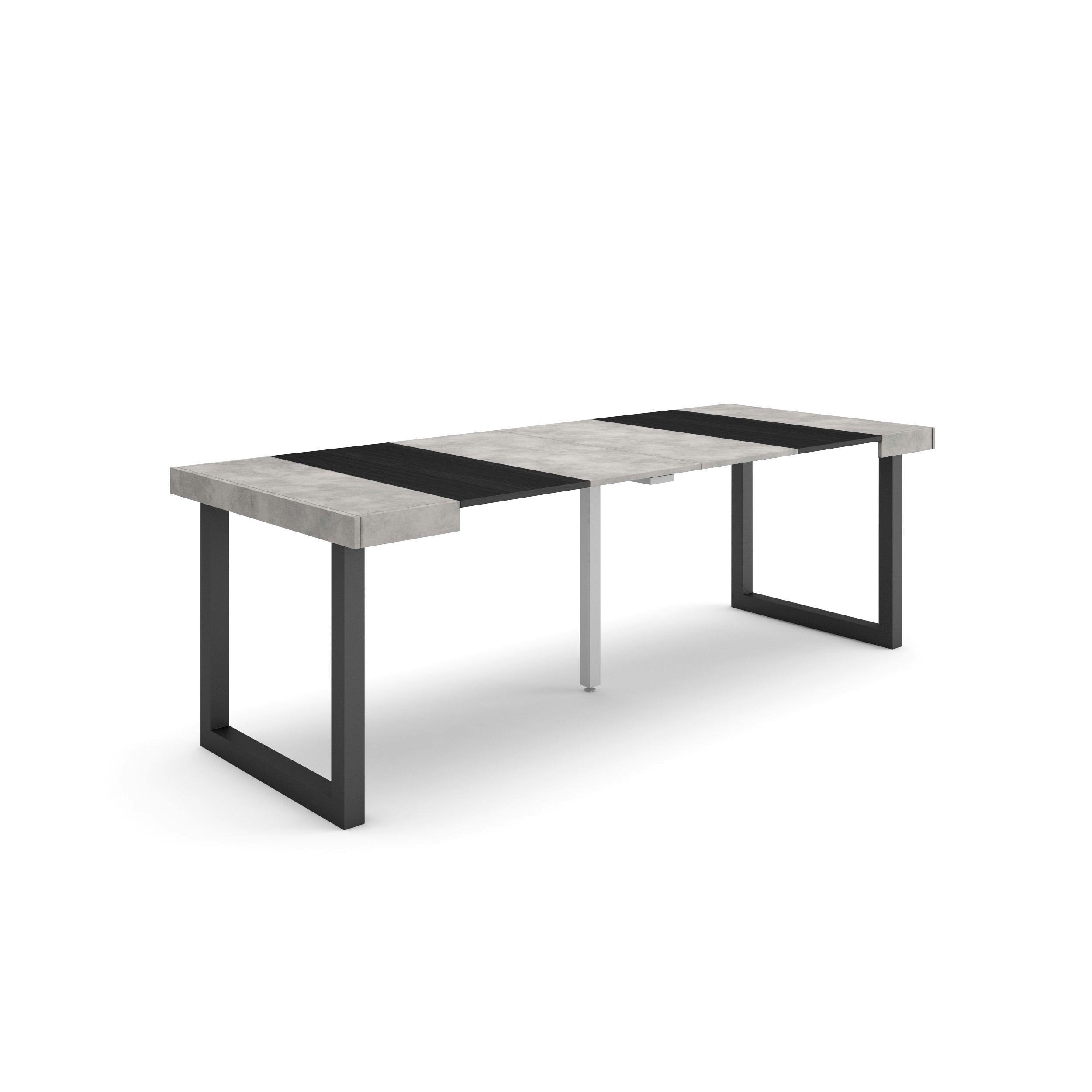 Uitschuifbare Consoletafel, Console table, 222x90x73cm, Voor 10 ...