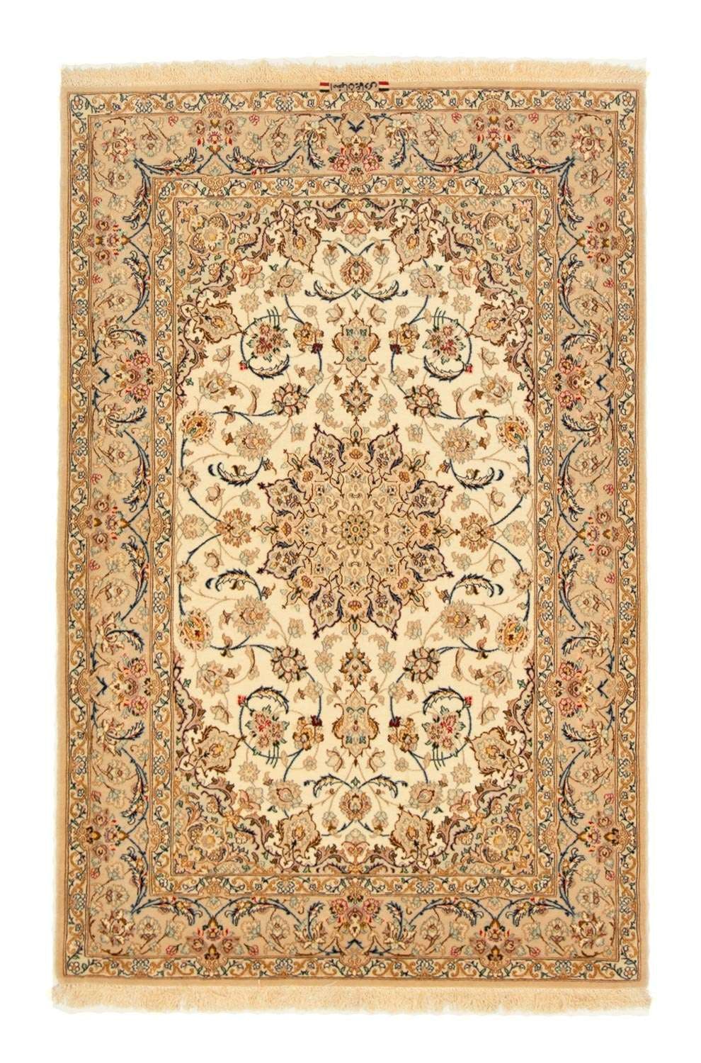 Perserteppich - Isfahan - Premium - 178151 - 164 x 108 cm - beige ...