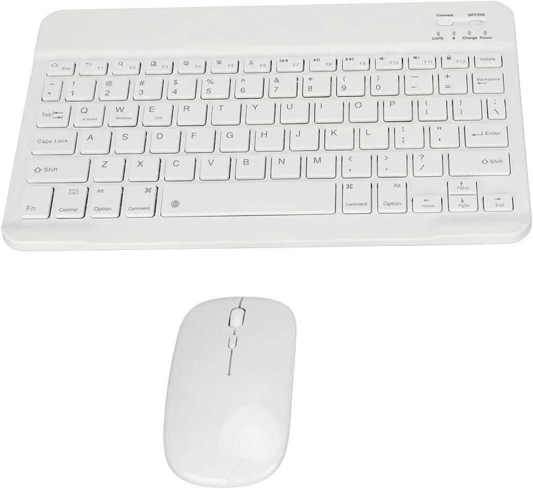 Teclado inalámbrico portátil, Universal, delgado, con Mouse inalámbrico ...