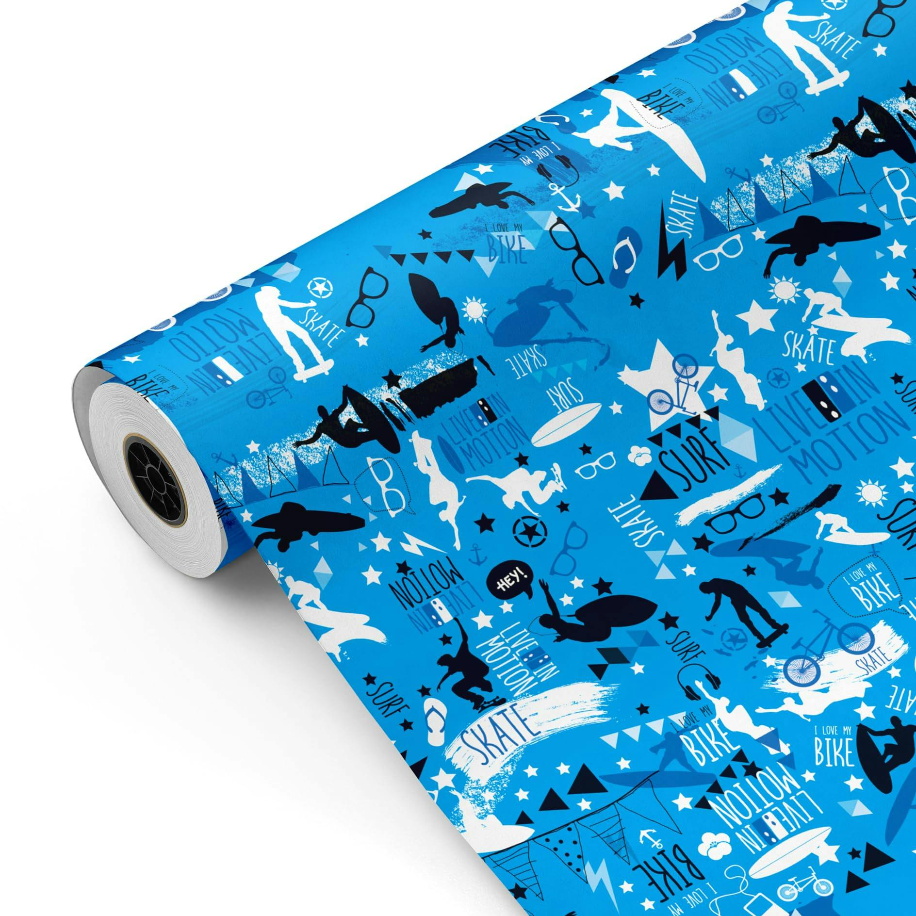 Bobina papel de regalo, rollo grande 62cm x 100m •snow man• ideal para: tiendas negocios ...