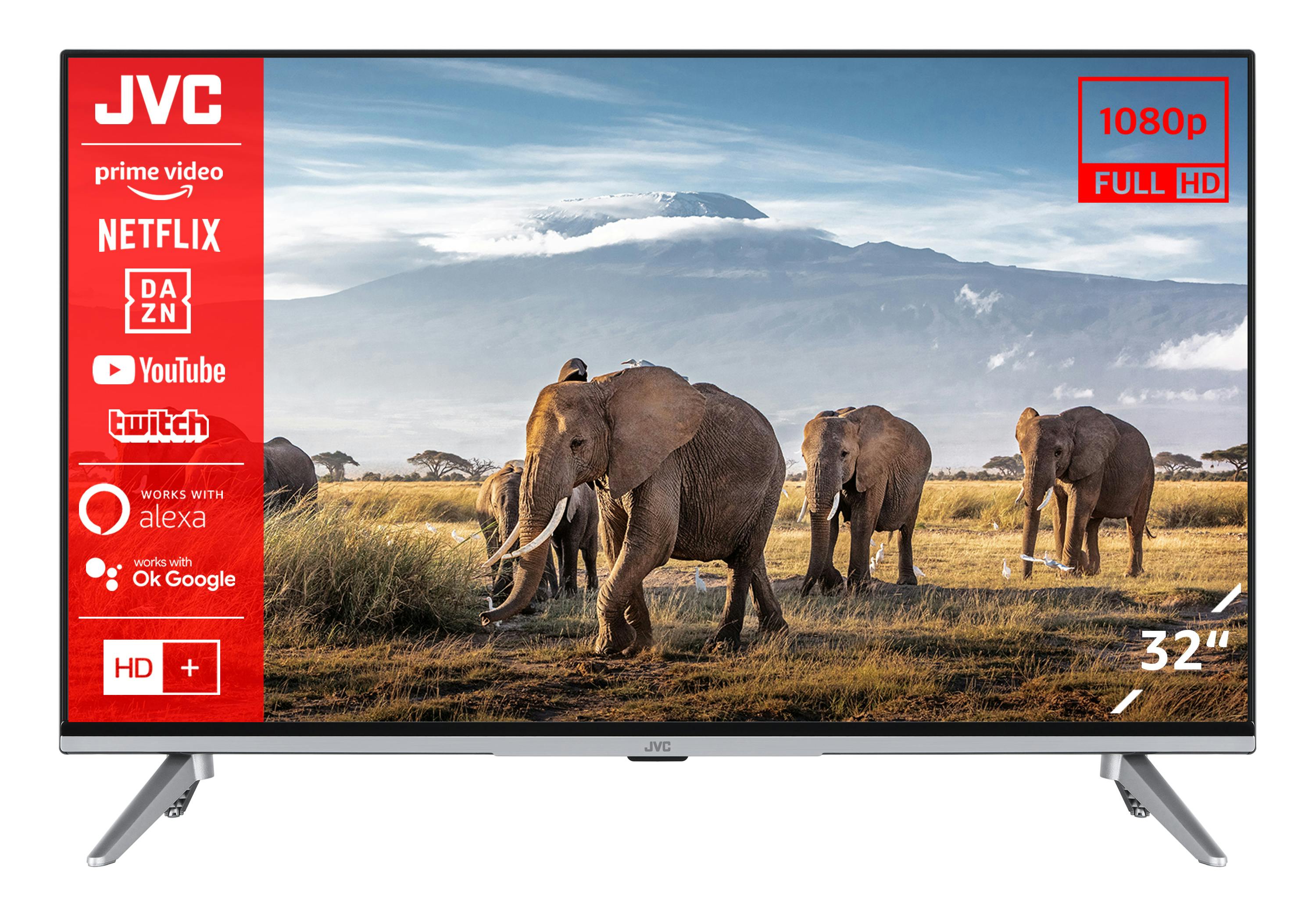 JVC LT-32VFE5256 32 Zoll Fernseher / Smart TV (Full HD, HDR, Triple-Tuner, Bluetooth) - 6 Monate ...