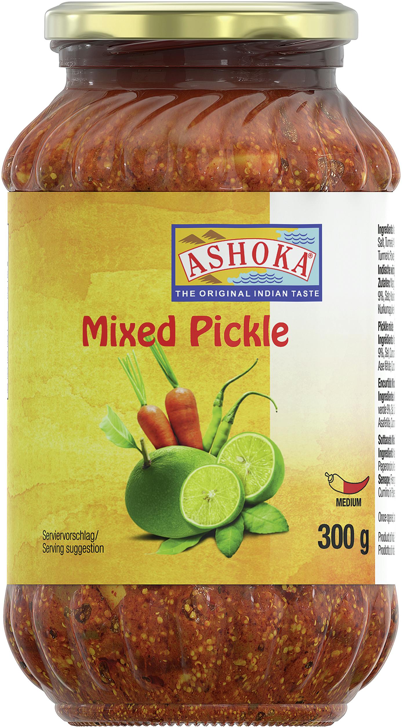 ASHOKA Mixed Pickle Bombay (300 g) | METRO Marktplatz