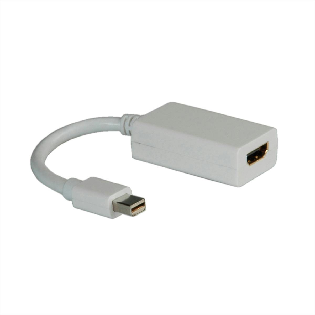 ROLINE Mini DisplayPort-HDMI Adapter, Mini DP ST - HDMI BU | METRO