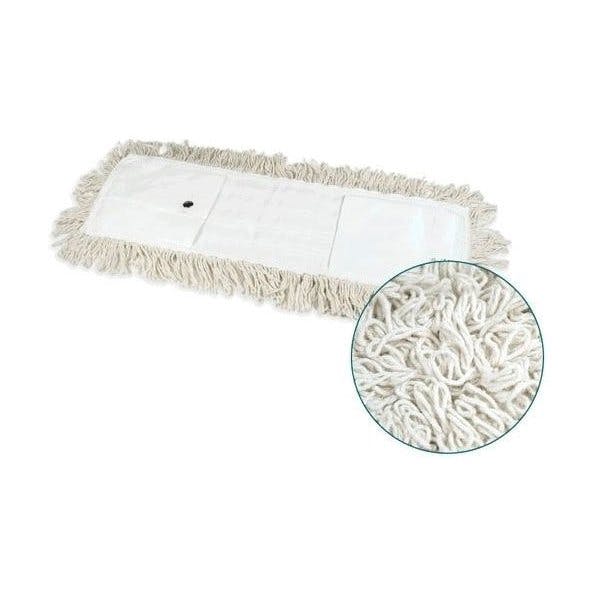 Recambio de mopa plana industrial de algodón 15x100 cm | Makro