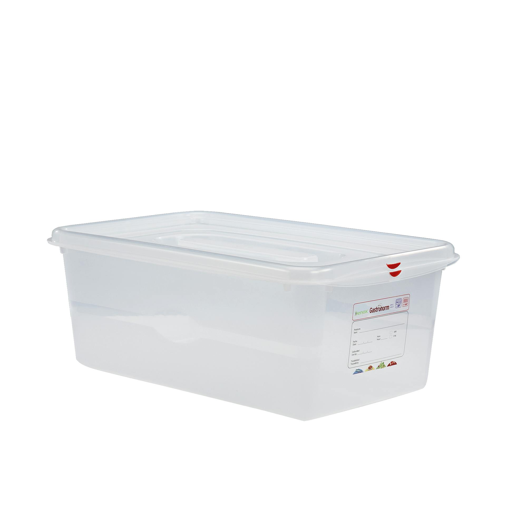 Gastronox 1/2 H200. Boîte alimentaire avec couvercle professionnel ...