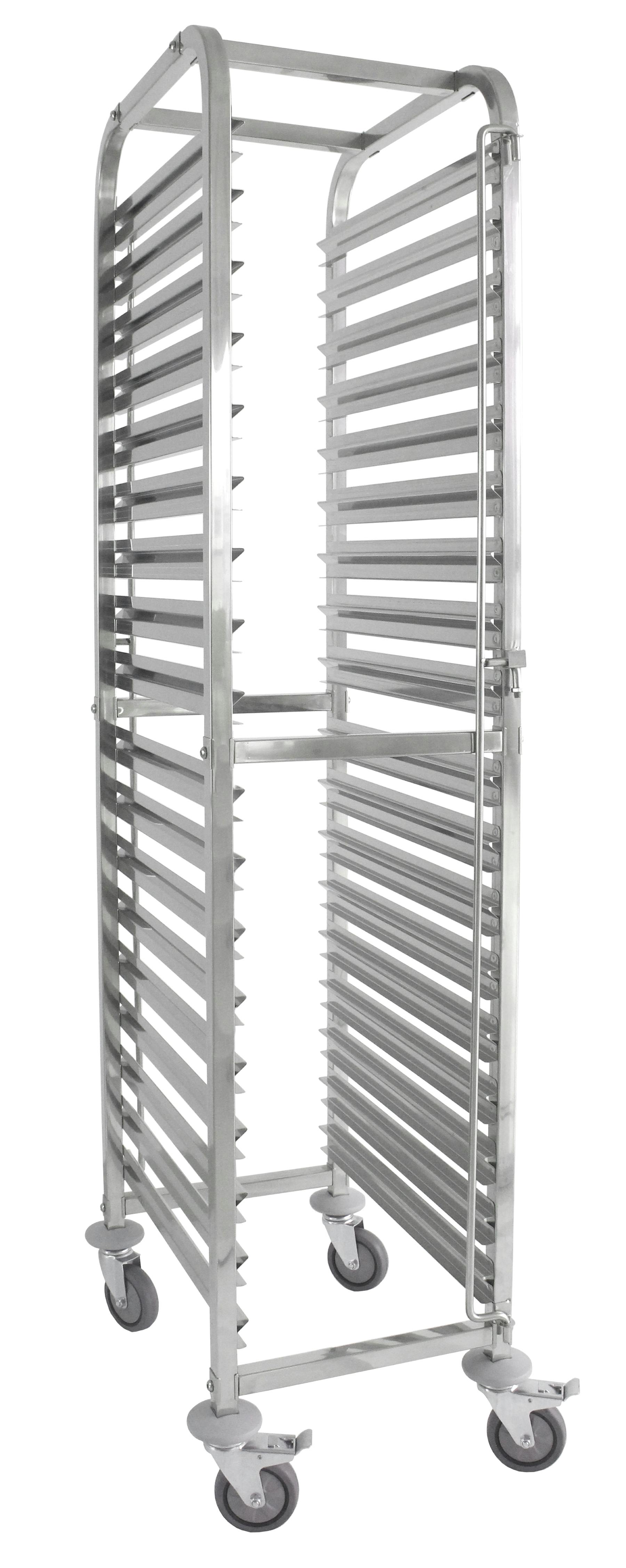 METRO Professional Regalwagen GSC1018GN, Edelstahl, 38.5 x 55.5 x 174.5 ...