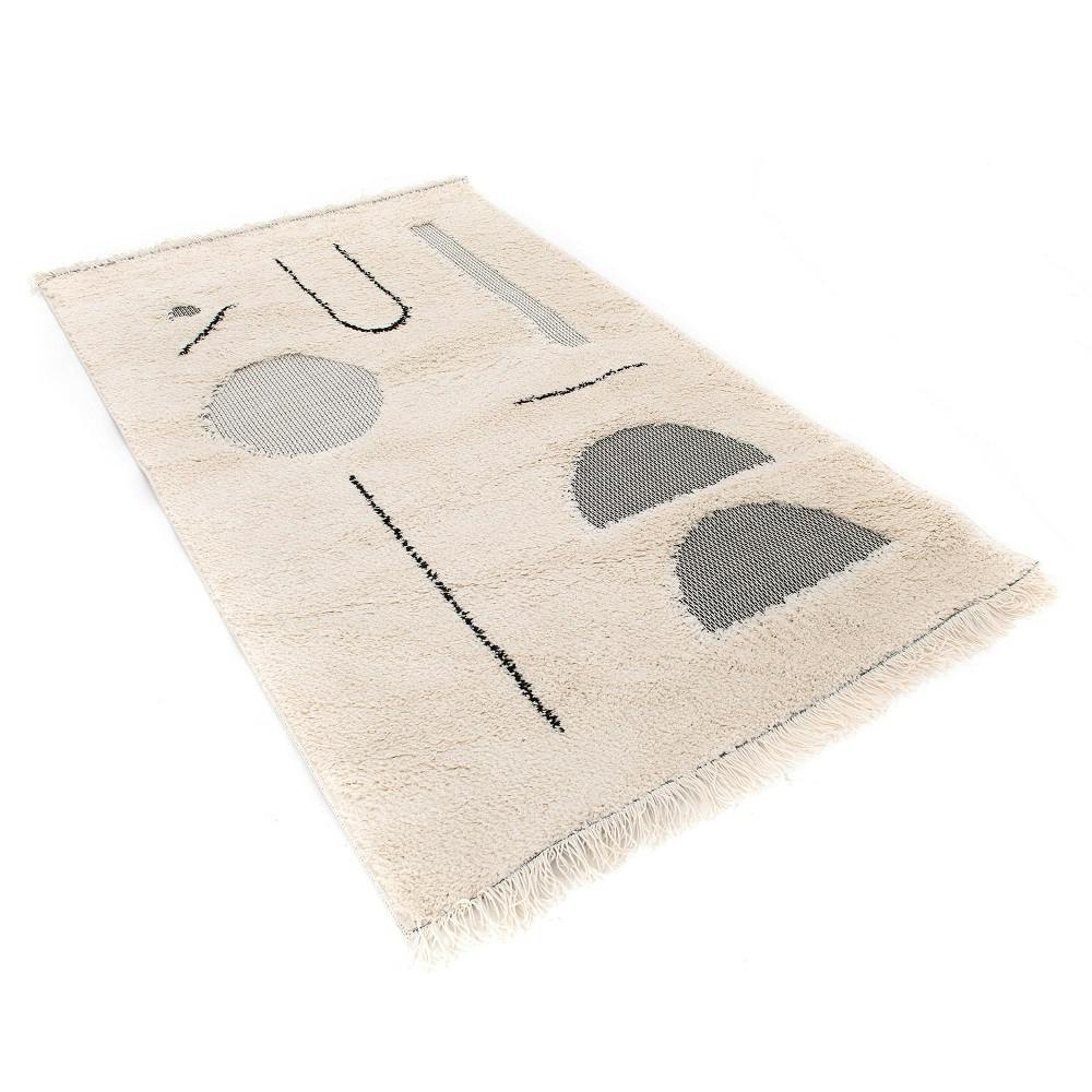 Tapis Native 160x230 - Beige Rectangle Tissu Amadeus 160x1 cm | METRO ...