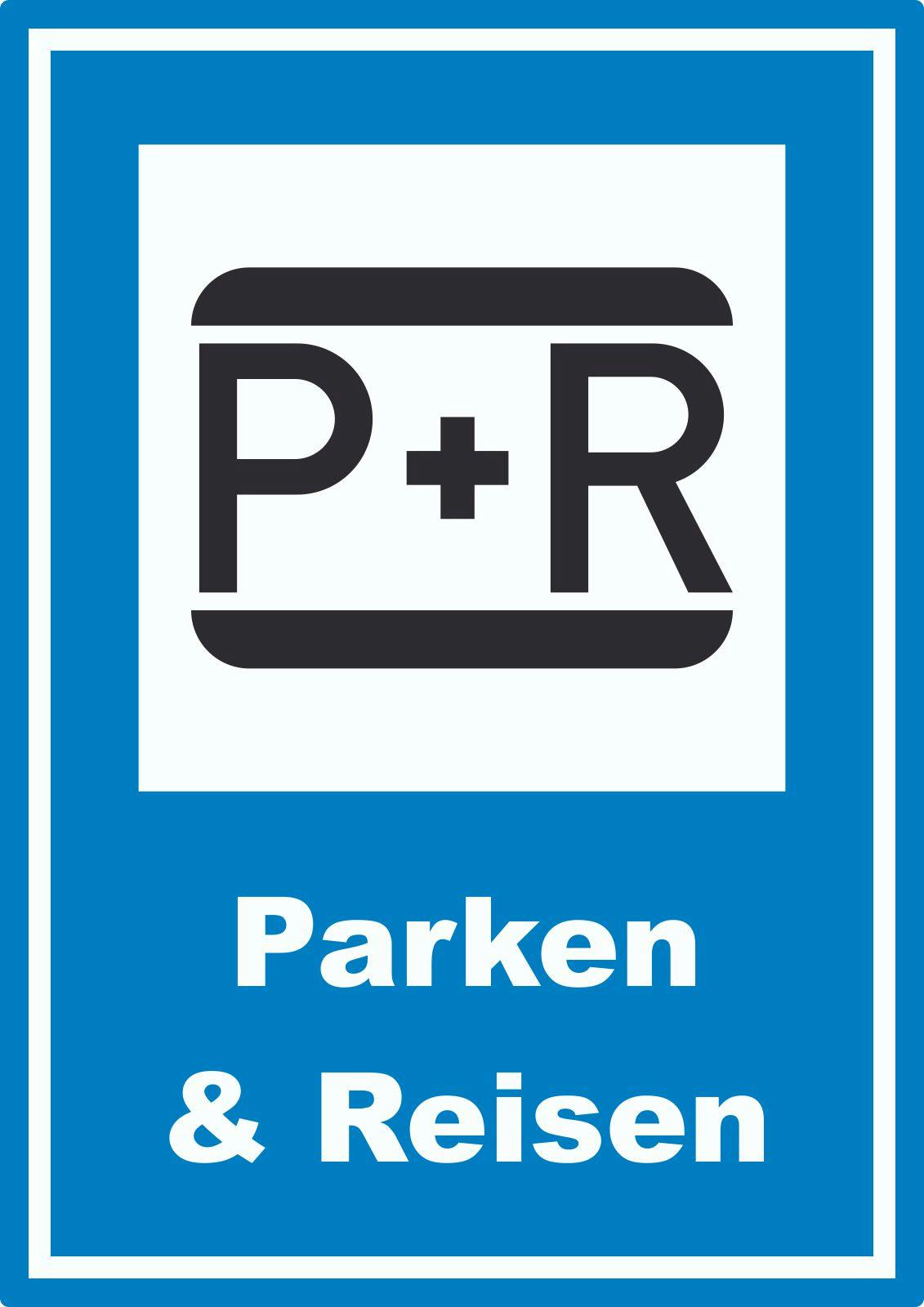 Parken und Reisen Aufkleber A9 (37x52mm) | METRO