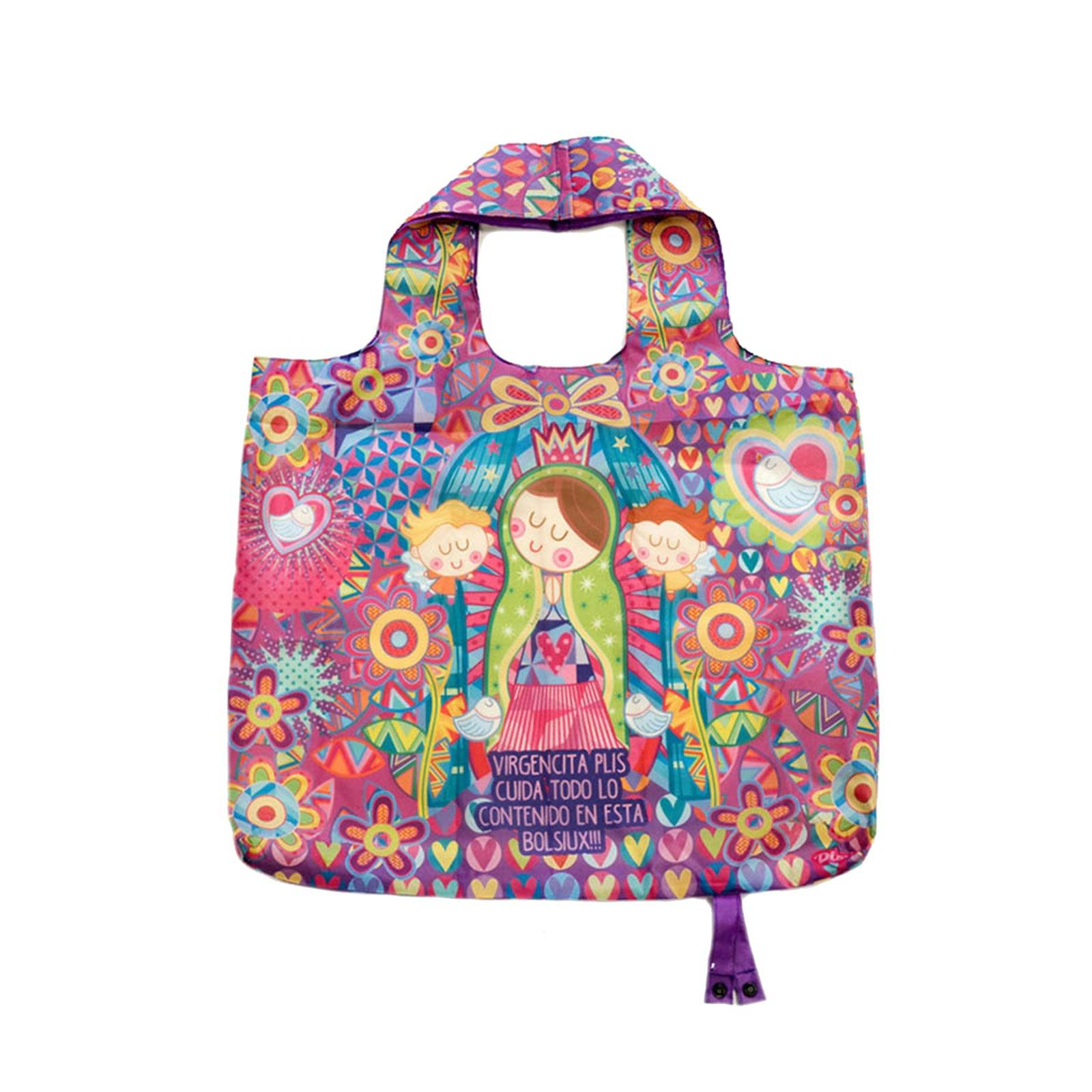 JAVIER Virgencita Plis - Bolsa para Compra Plegable y Reutilizable de Gran Capacidad | Makro