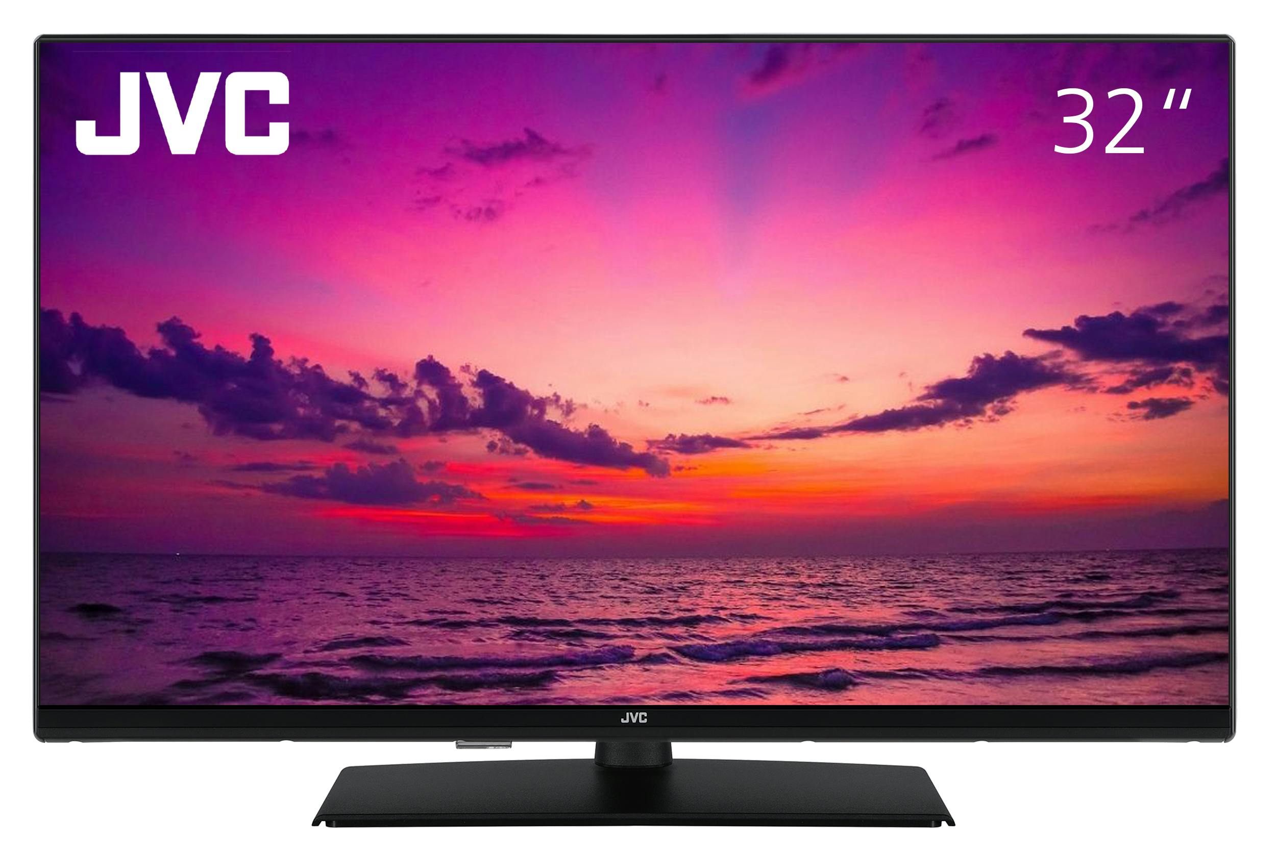 JVC LT-32VH4455 32 Zoll Fernseher (HD Ready, LED TV, Triple-Tuner ...