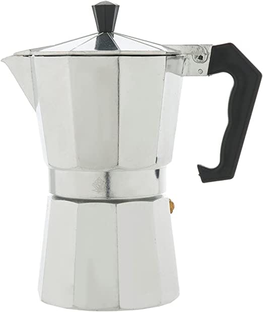 Home Caffettiera Mokina Alluminio, Argento, Capacità 9 Tazze | METRO