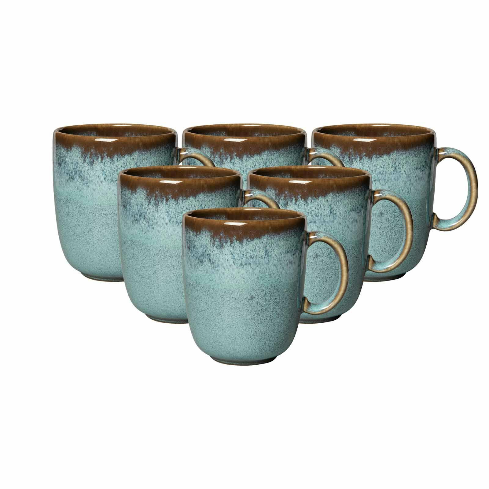 like. by Villeroy & Boch Lave glacé Becher mit Henkel 400 ml 6er Set - DS | METRO