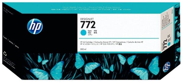 Tintenpatrone 772 cyan für Designjet T1200, T1200 HD | METRO