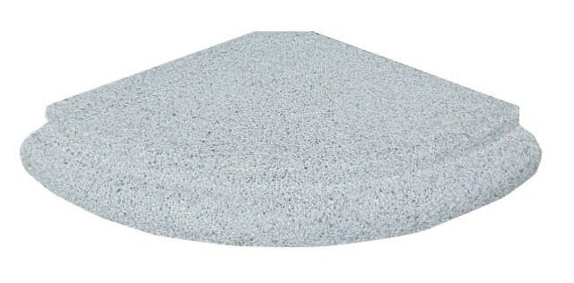 Base de chapeau 27Kg, en ciment avec granit | METRO