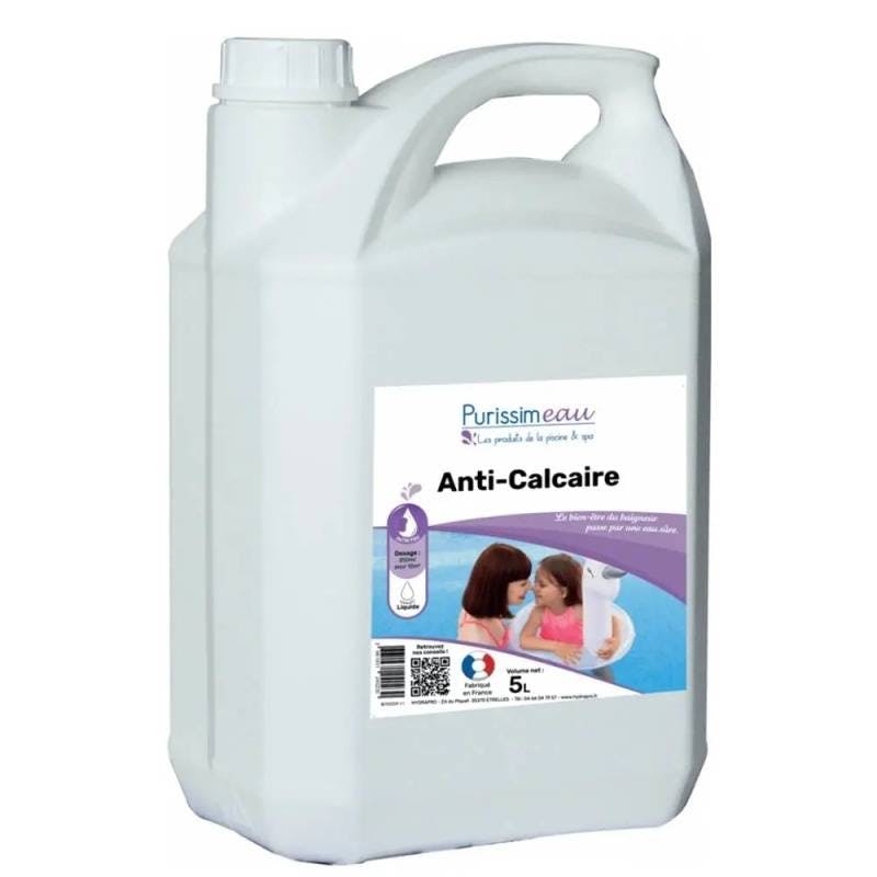 Produit anti-calcaire pour piscine - 5L - PURISSIMEAU | METRO
