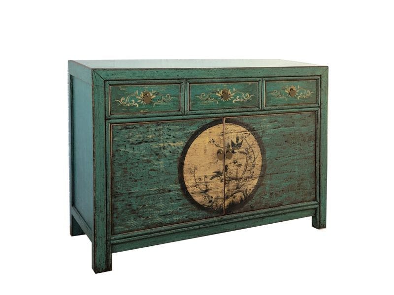 OPIUM OUTLET Armoire buffet commode sideboard console chiffonnier asia ...