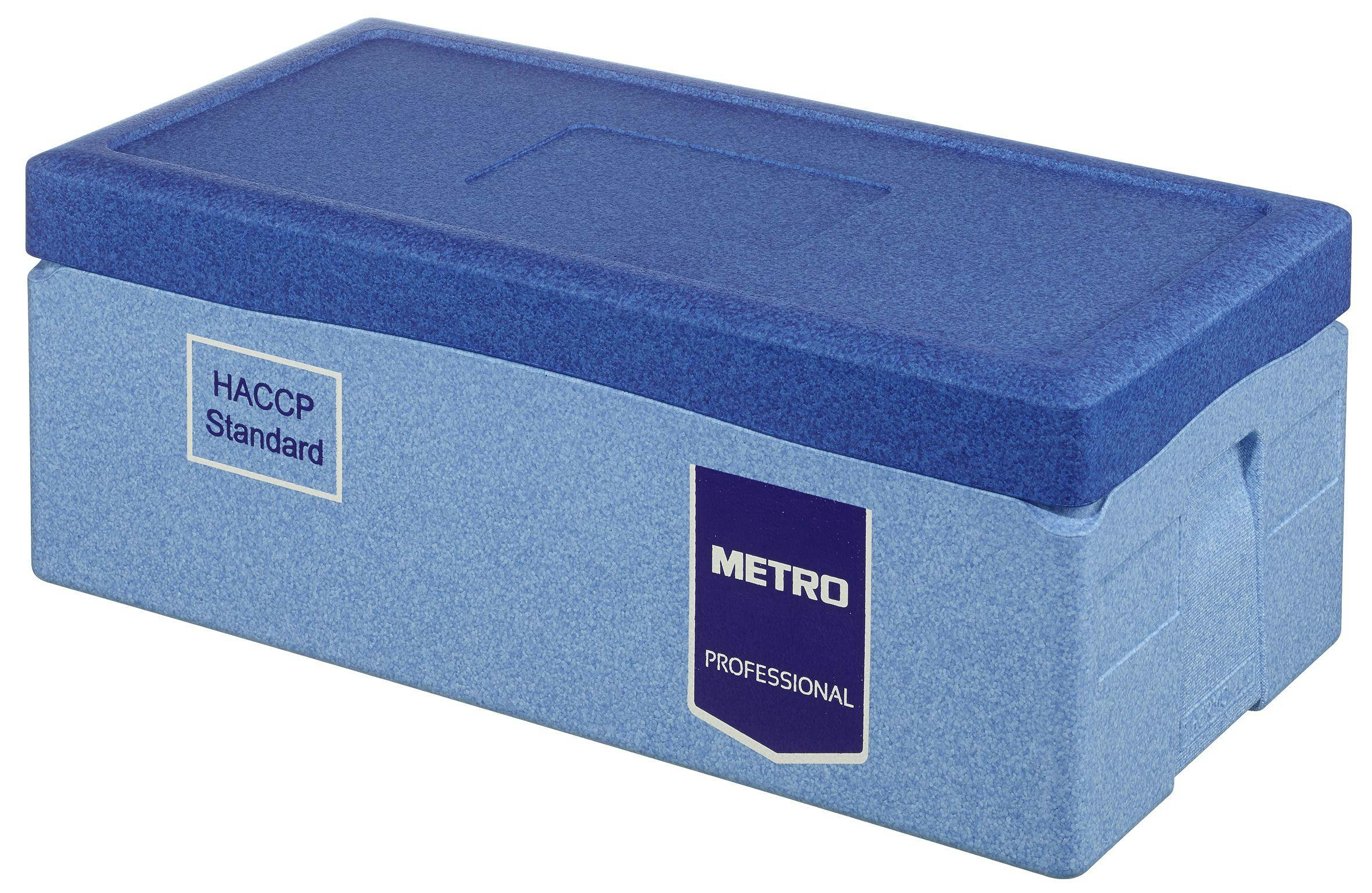 METRO Professional Thermobox Maxi, EPP, 55 L, Toplader, mit Kühlakku ...