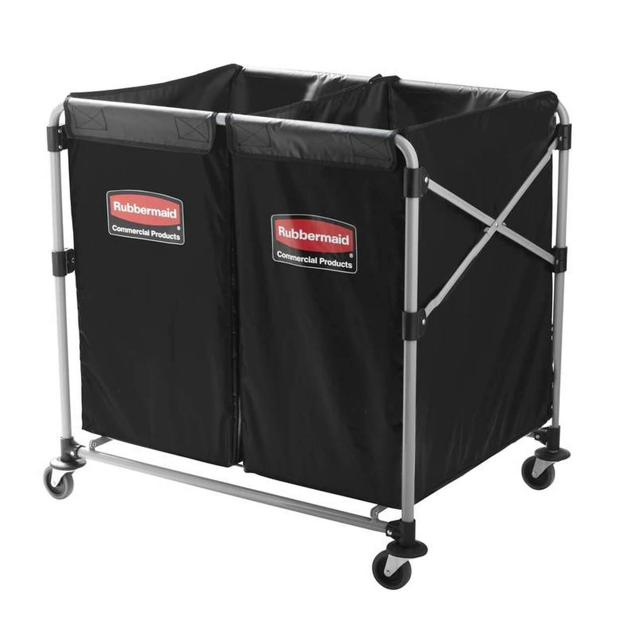 Rubbermaid Chariots X-Cart de 300L avec support pliant | METRO