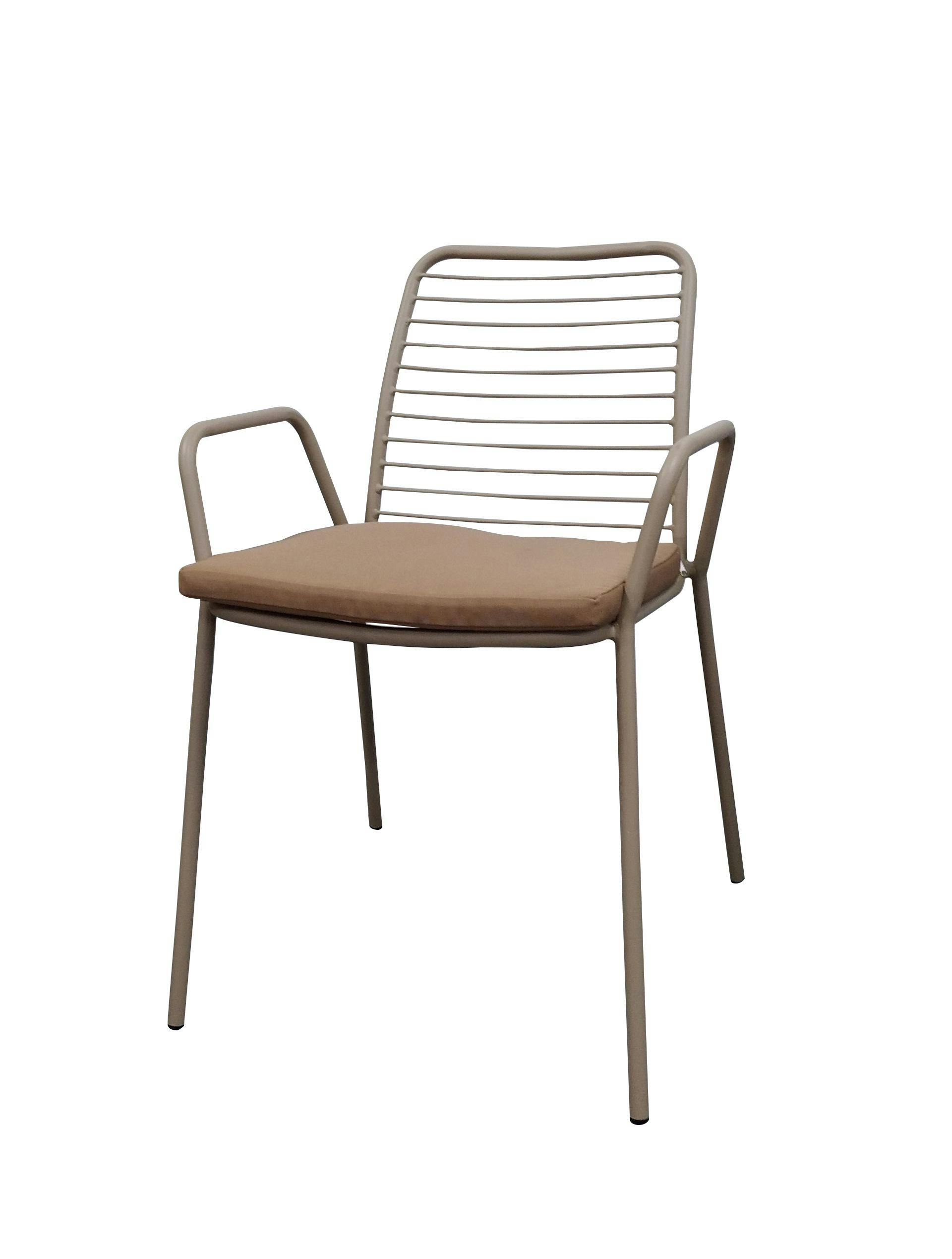 METRO Profesional Stuhl, Stahl/ Polyester, 58.5 x 54 x 80 cm, mit ...