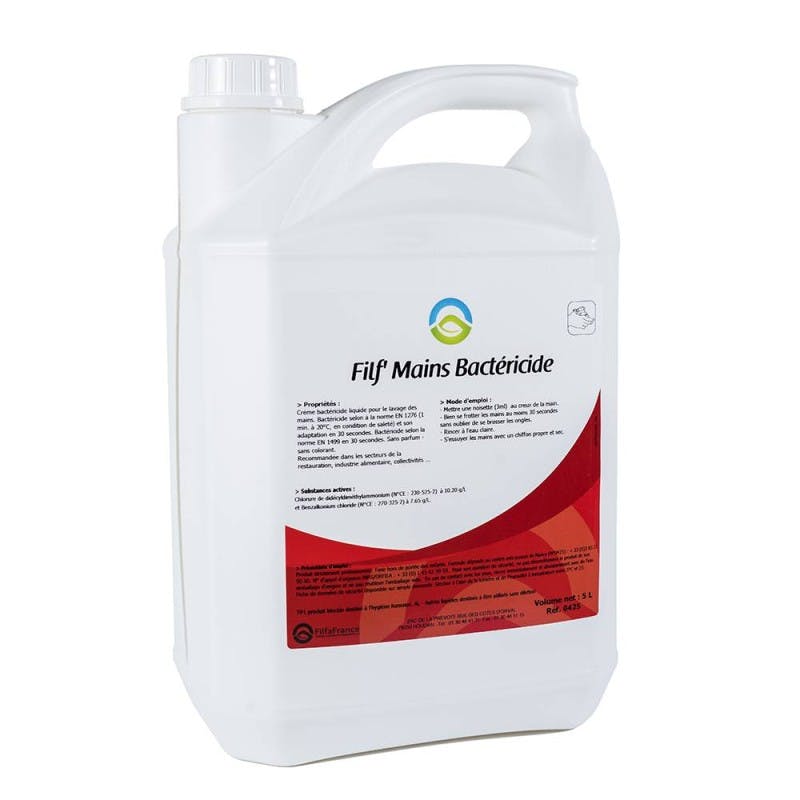 Savon mains bactéricide - 5L - FILFA FRANCE | METRO