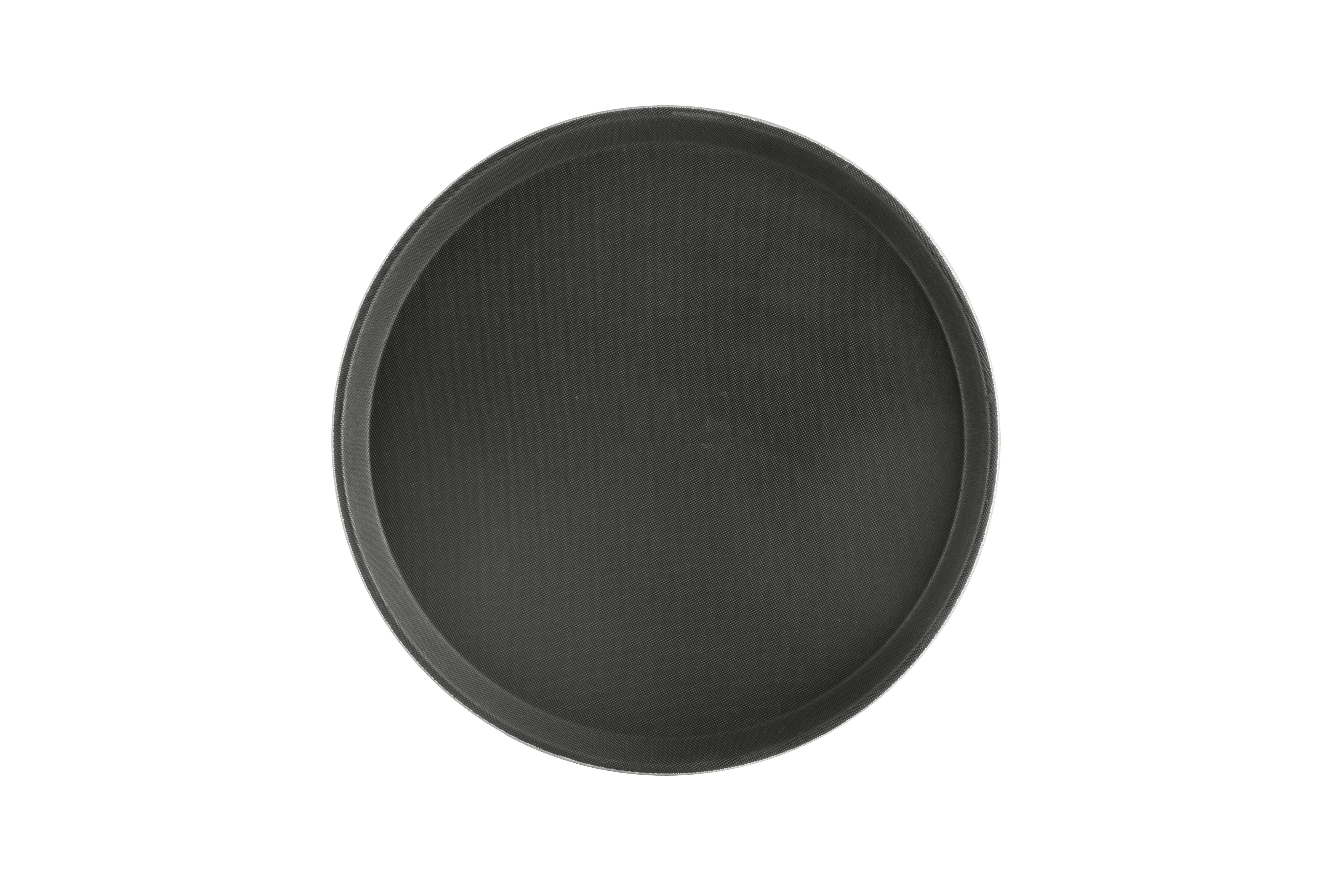 METRO PROFESSIONAL Dienblad, glasvezel, Ø 40.5 x 2.2 cm, rond, zwart ...