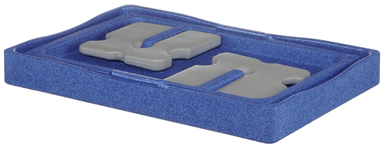 METRO Professional Thermobox GN 1/1, EPP, 40 L, Toplader, mit Kühlakku ...