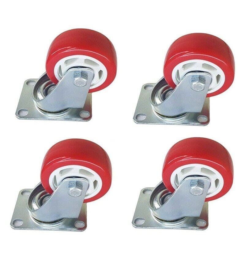 Ruedas giratorias rueda loca 2,5' juego de 4 muebles plataformas mesas ...