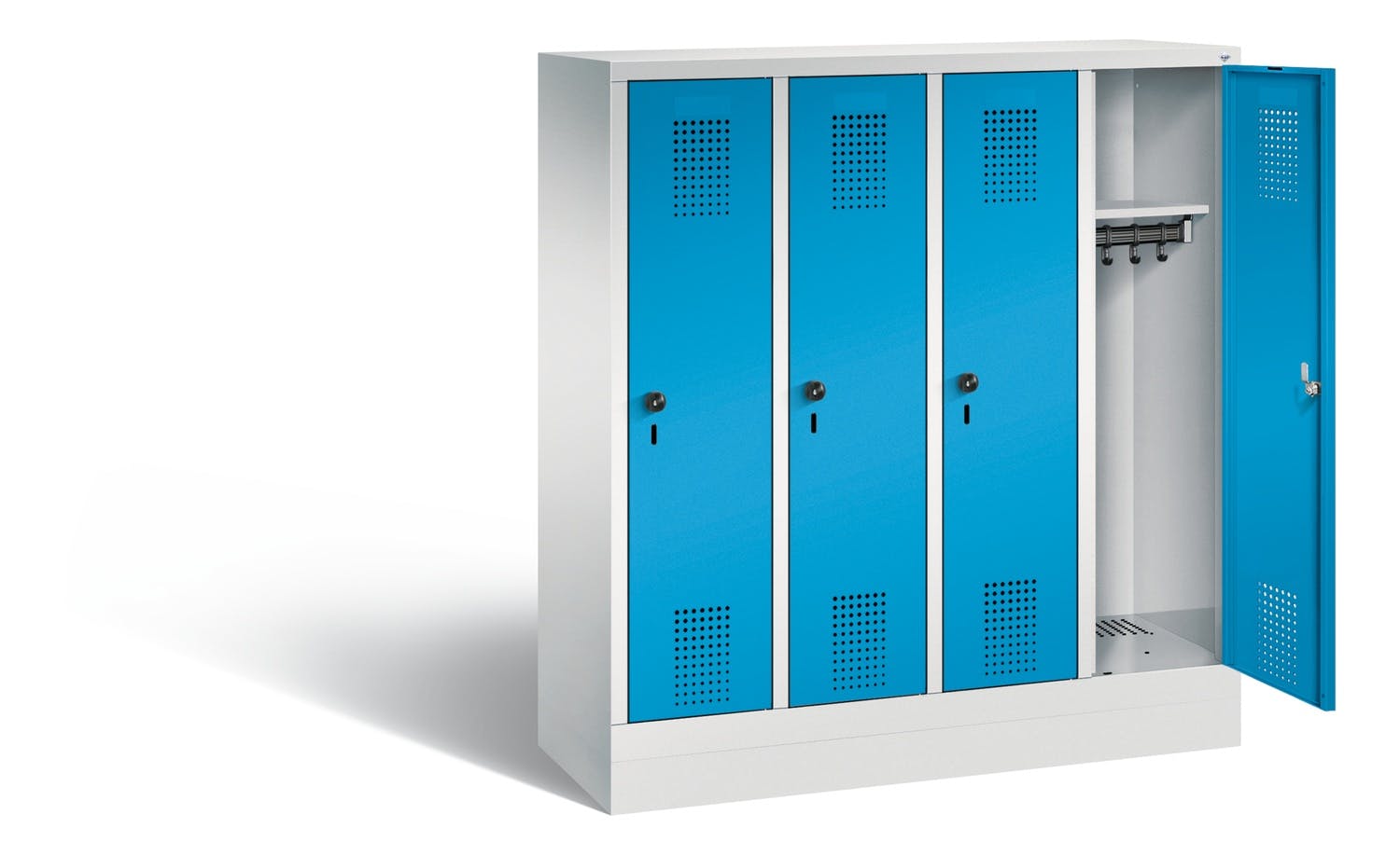 C+P Kindergarten-Spind Evolo, H1300xB1190xT300mm | METRO