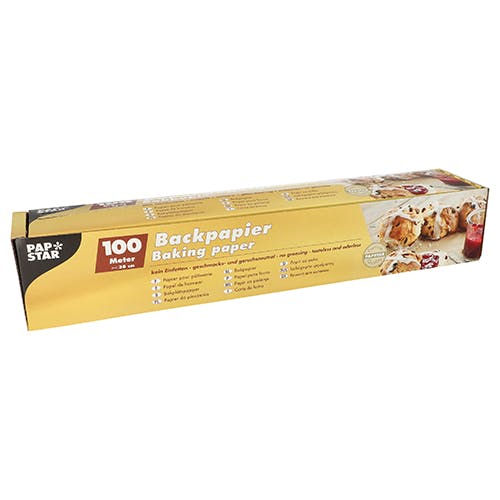 6 Rollen Backpapier 100 m x 38 cm braun in Faltschachtel | METRO