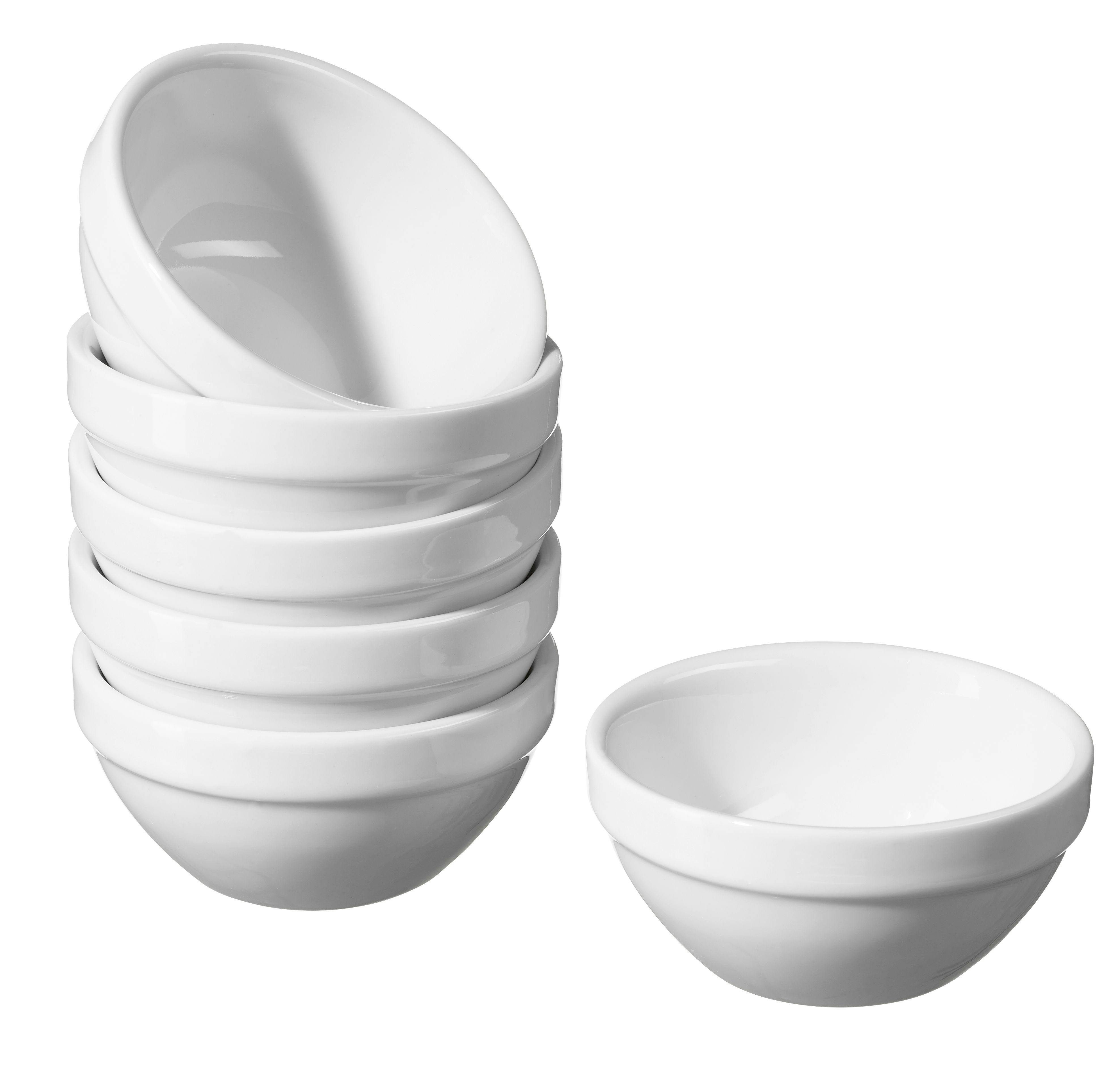 METRO Professional Scodella per aperitivi, Ø 7,4 cm, porcellana, bianco ...