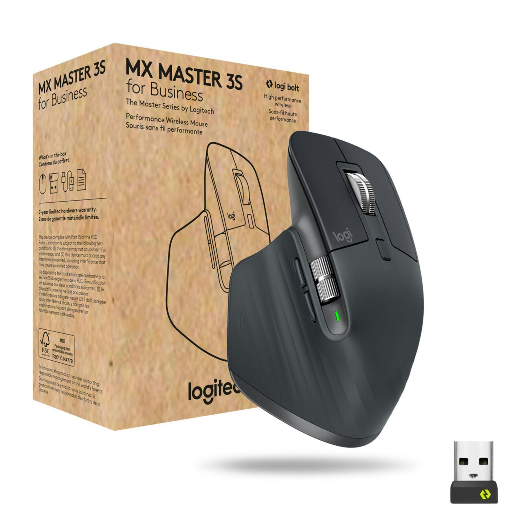 Mouse Logitech Master Series MX Master 3S for Business | METRO