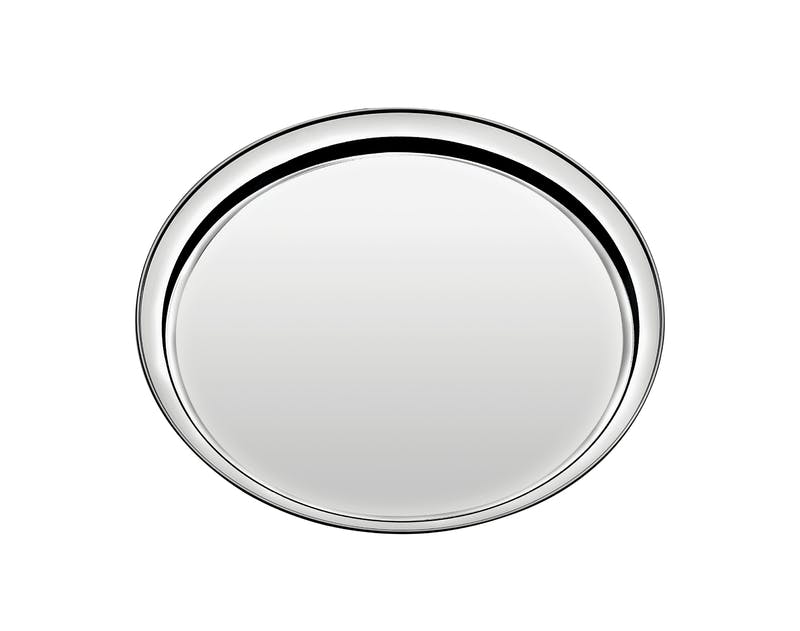 Tramontina BUENA Tablett Ø 30 cm, Edelstahl, rund | METRO
