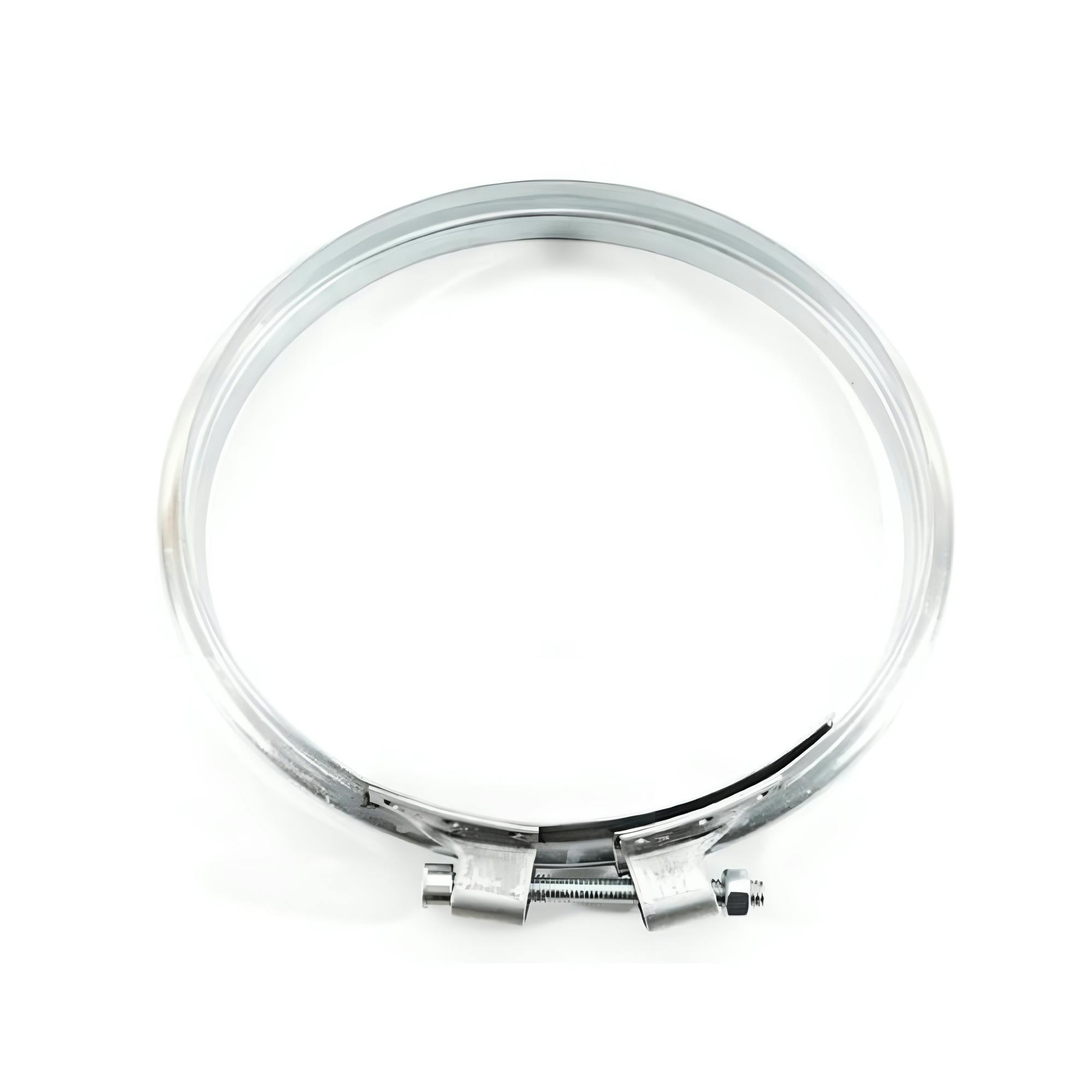 Breite Sickenschelle Spannschelle mit Schraube, Durchmesser (innen):550 ...