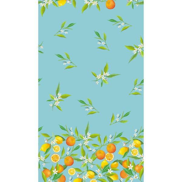 5x DUNI Dunisilk® Tischdecke 138 x 220 cm Lemon Tree | METRO