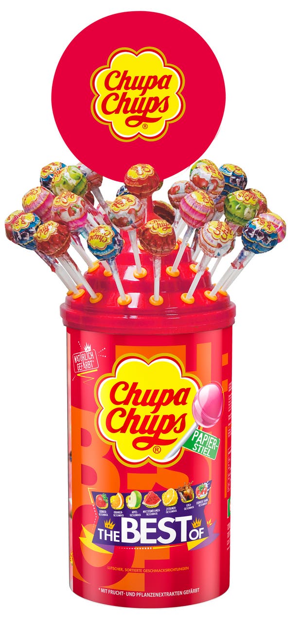 Chupa Chups Lutscher The Best Of 100 Stück (1,2kg) | METRO