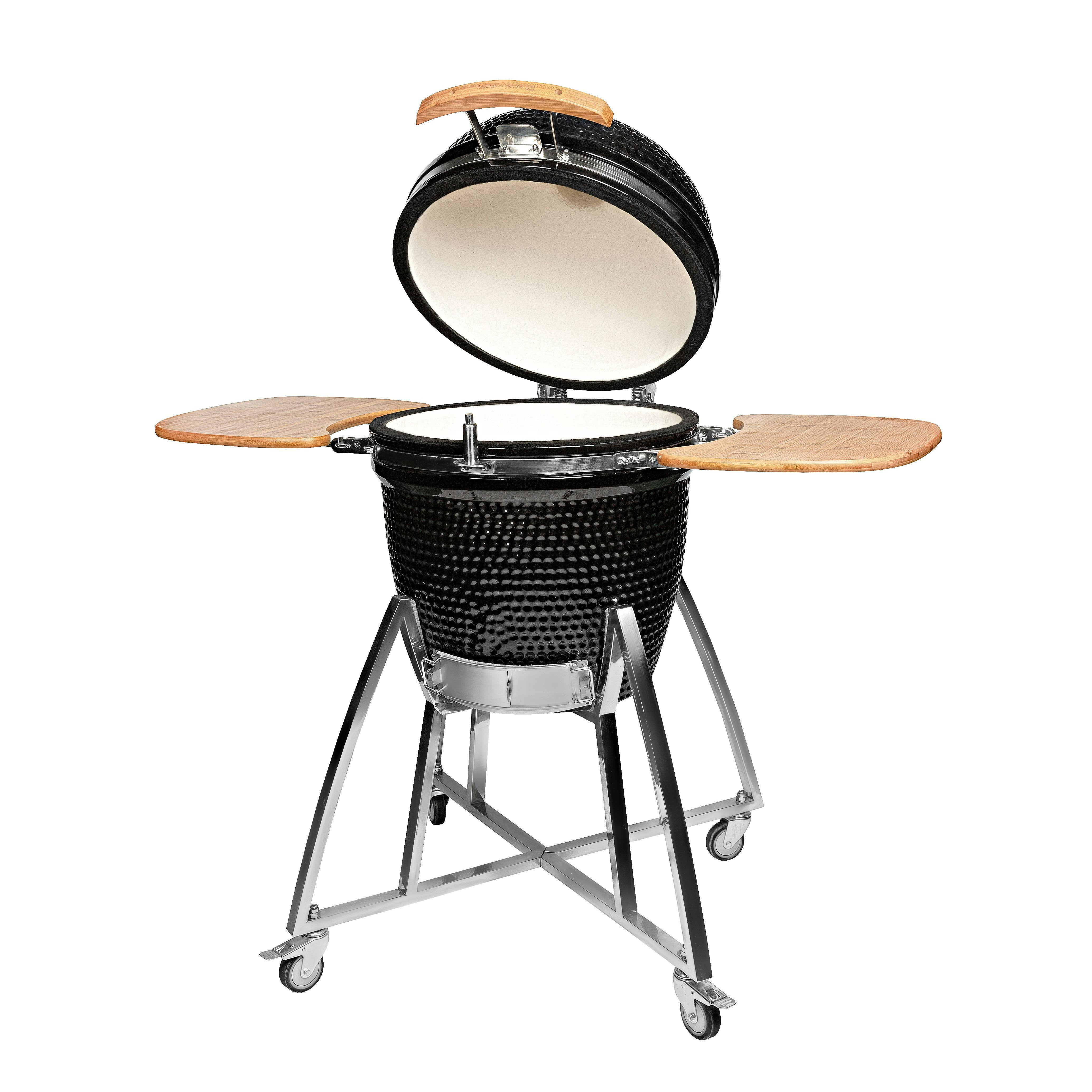 Tarrington House Kamado-Holzkohlegrill Naggado, Keramik / Edelstahl, Ø ...