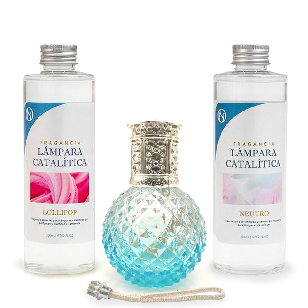 Pack Ahorro Lámpara Catalítica Blue Diamonds + Fragancia Lollipop ...
