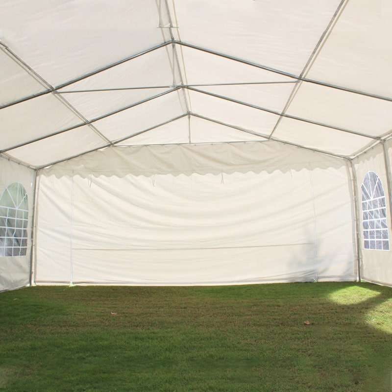 Solycarpa Carpa 8X12 XXL PVC blanca con ventanas | Makro