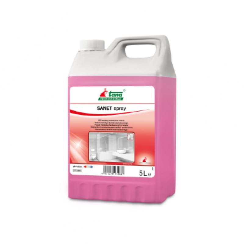 SANET Spray nettoyant détartrant sanitaire - Bidon 5l - TANA ...