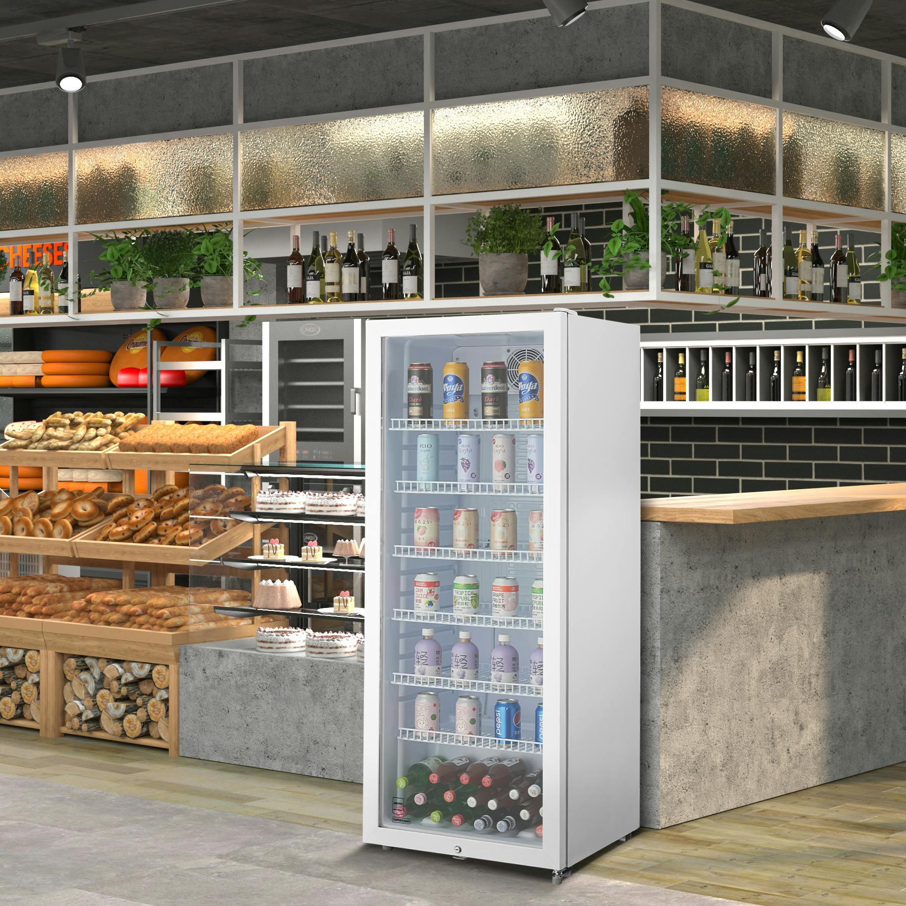 METRO PROFESSIONAL Frigorifero per bevande GSC4240, 54 x 54.5 x 139.5 ...