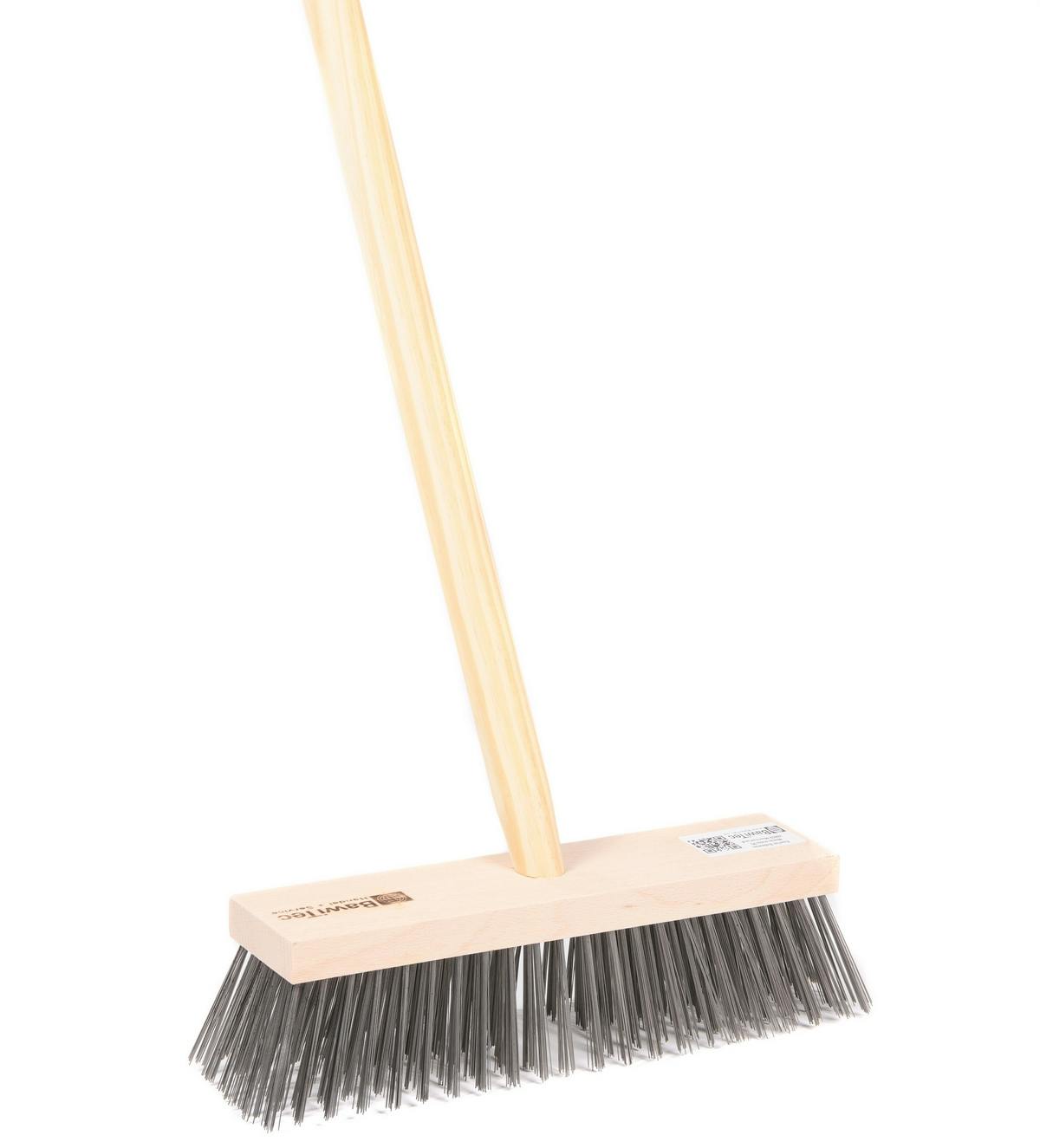 BawiTec Spezial Stahldrahtbesen Stahlbesen 30cm Drahtbesen Stiel Stahl ...