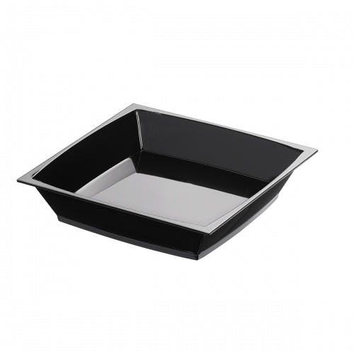 Sovie Servingware Fingerfood Mini Teller aus Plastik, Schwarz, 50 Stück ...