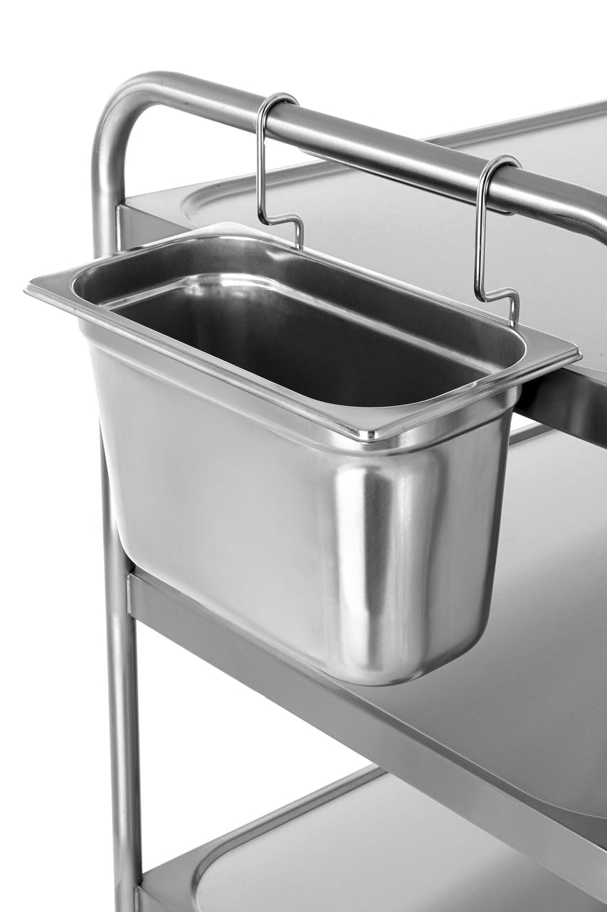 Tournus Equipement Bac à couverts crochetable GN 1/3 en acier inox ...