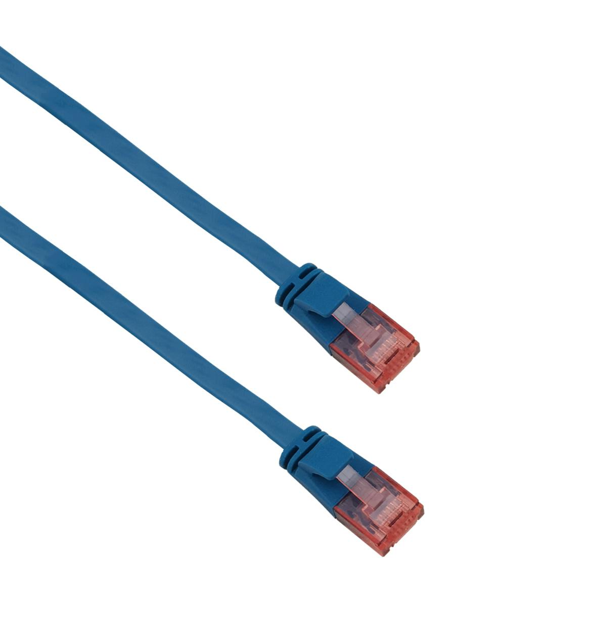 Helos ultra slim Patchkabel U/UTP Cat 6 blau 0,25m | METRO Marktplatz