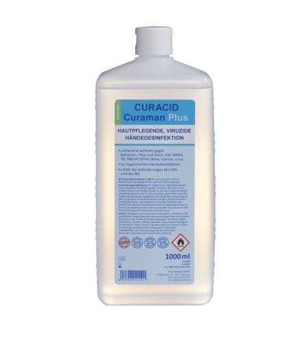Händedesinfektion, mit Hautschutzformel, CURACID CURAMAN PLUS, für ...